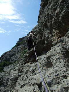 Collegats: Via Cosmos 1402 340m/6a+ (amb voltors) | kutrescaladors k pa ...